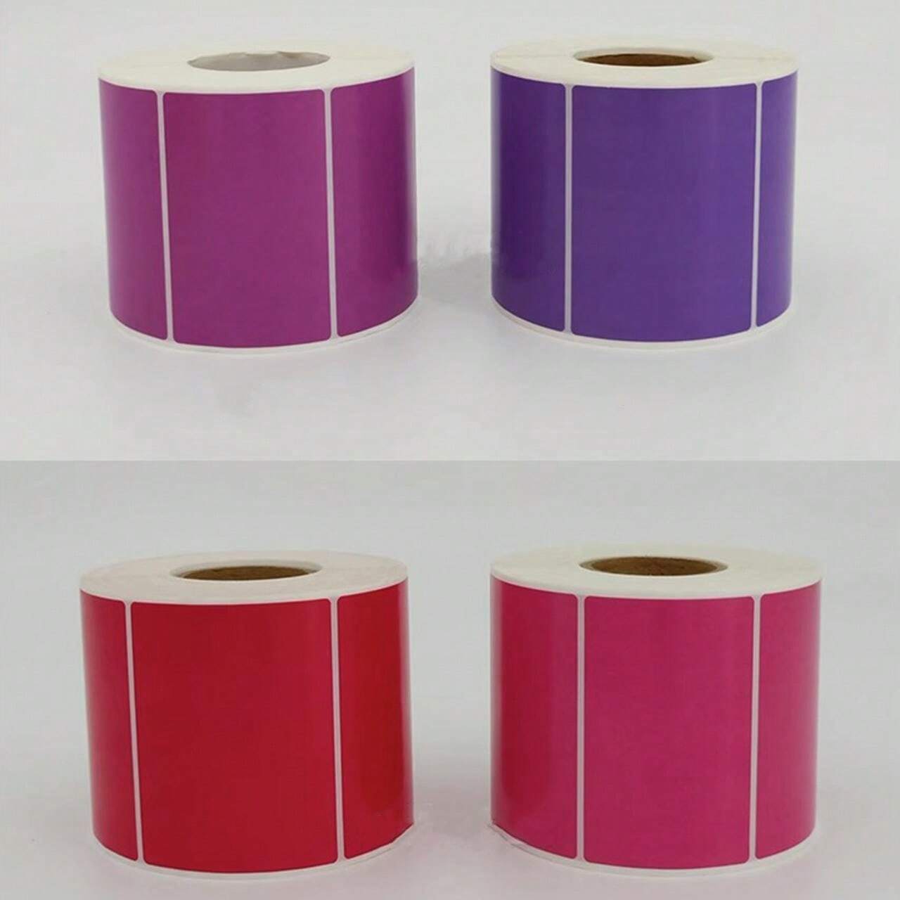 800 Pcs 40 X 30 Mm Multi-Color Waterproof Tear-Resistant Thermal Label ...