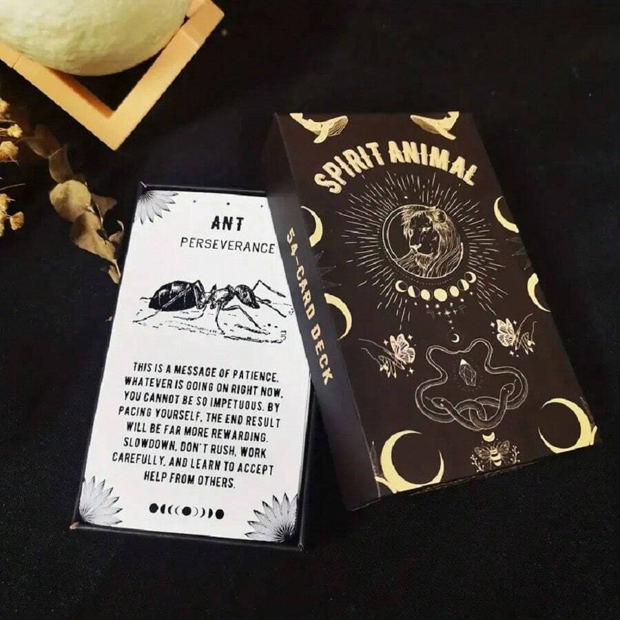 Spirit Of Animal Oracle Card, Meaning On The Cards | 54-Cards Deck For ...