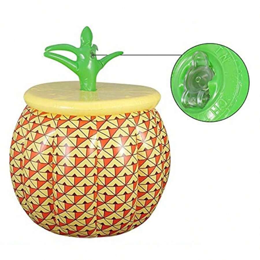 1 Pcs Ice Bucket Portable Inflatable Wine Cooler Beer Cooler Floating ...