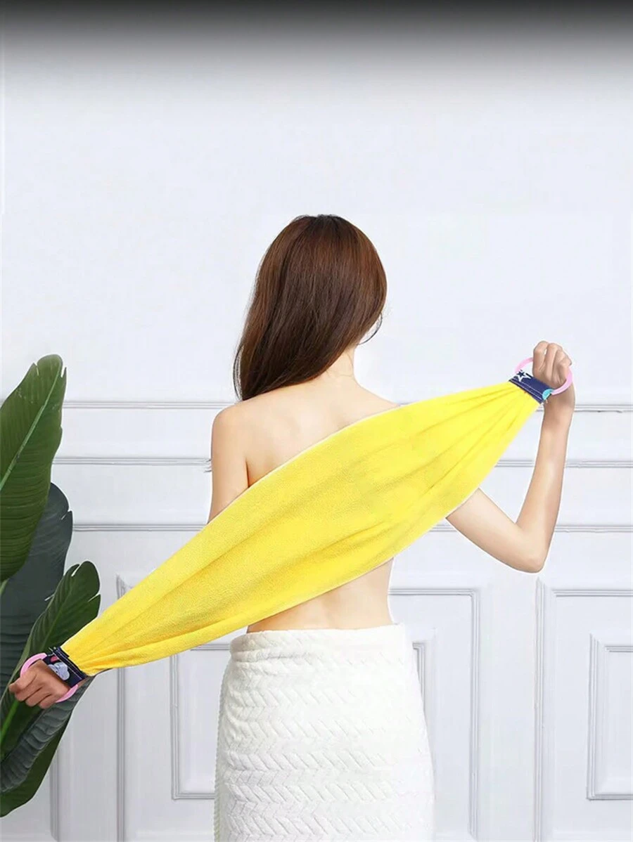 Coarse Sand Exfoliating Bath Towel, Long Strip Back Scrubber, Single ...