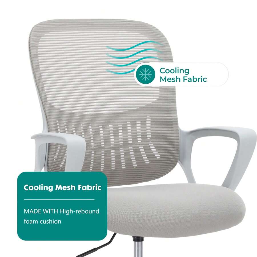 Tall Drafting Chair With Armrests, Adjustable Footrest Ring, Ergonomic ...