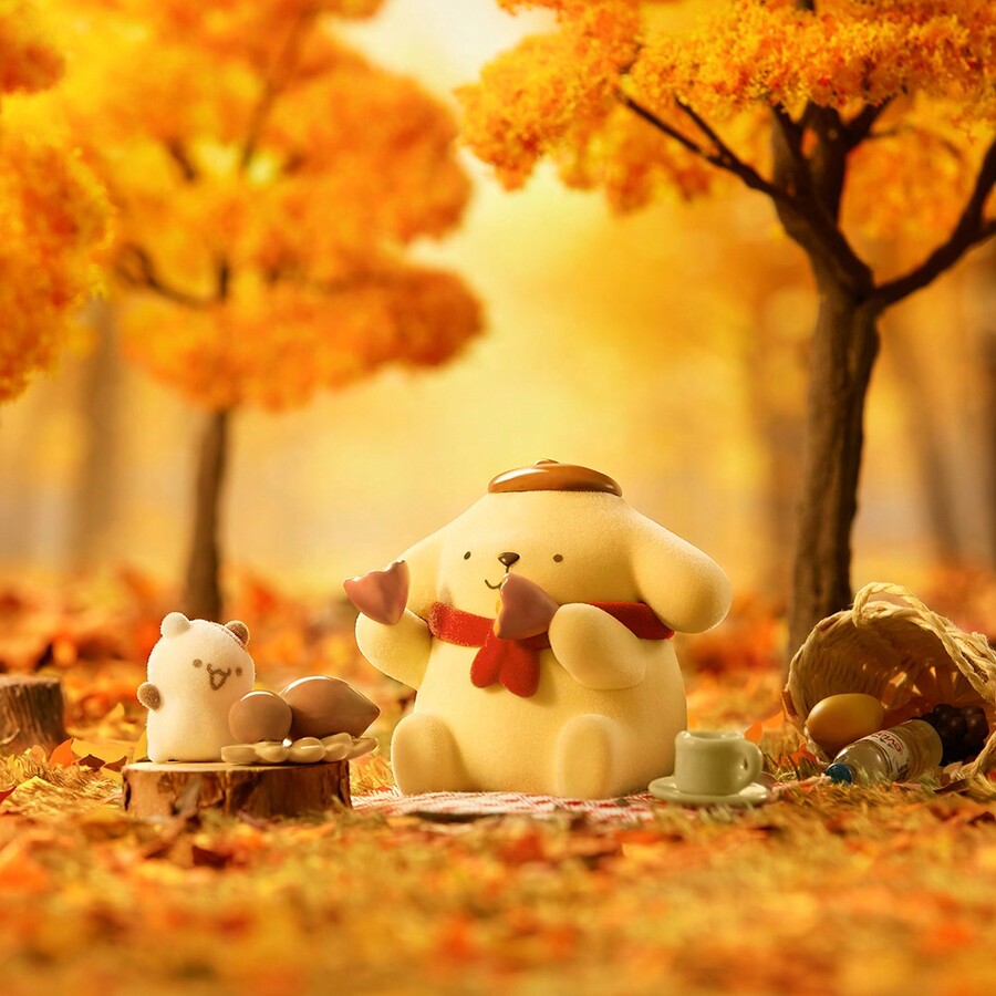 Sanrio Pom Pom Purin Nostalgic Seasons Series Ultra-Cute Blind Box ...