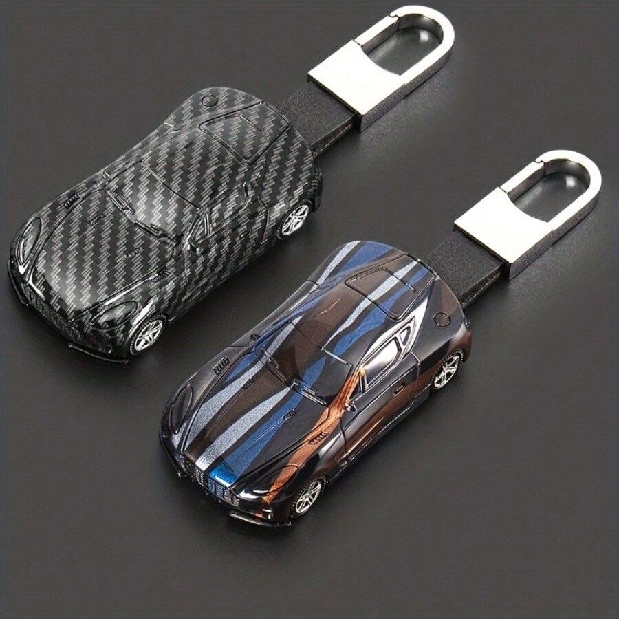 Carbon ABS Full Cover Car Key Case For NISSAN DUALIS QASHQAI Sentra ...