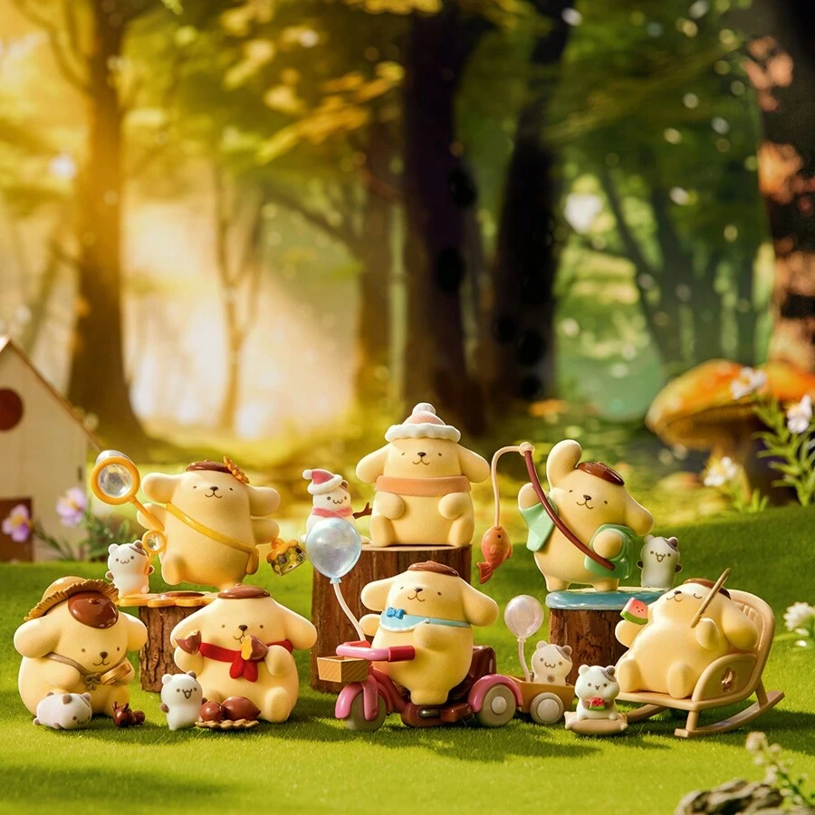 Sanrio Pom Pom Purin Nostalgic Seasons Series Ultra-Cute Blind Box ...