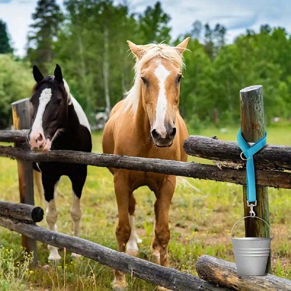 1 Pc Horse Bucket Straps For Horse Stalls Adjustable Bucket Strap Nylon ...