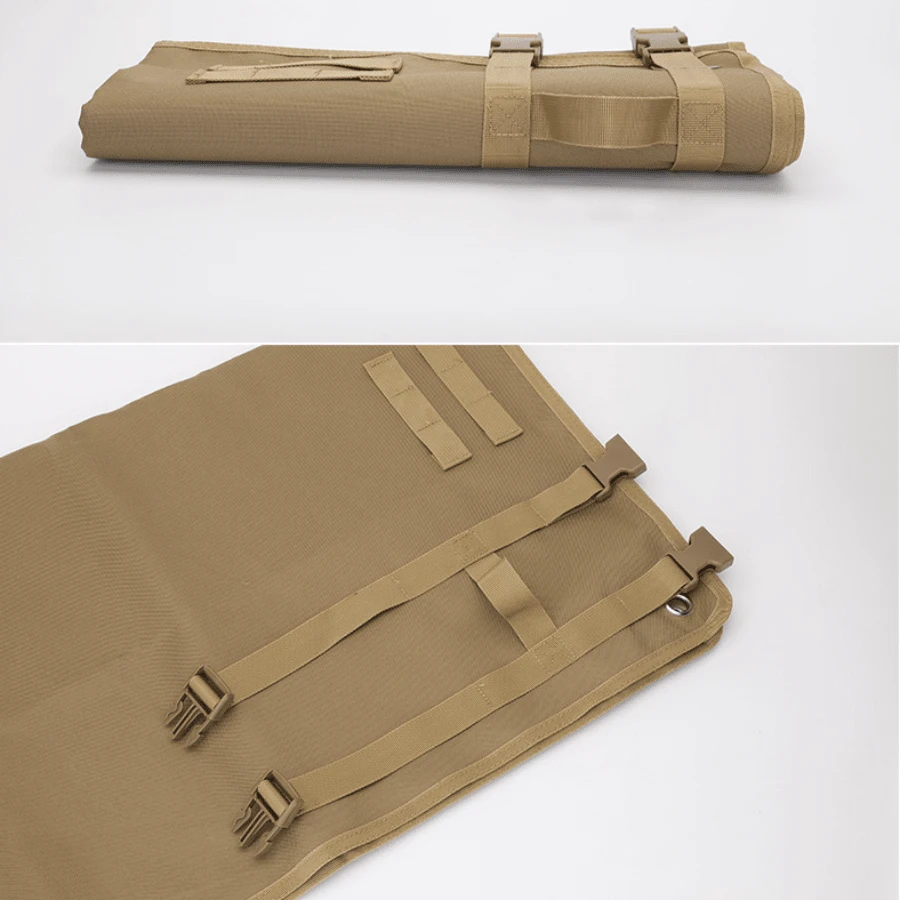 Tactical Lightweight Roll-Up Shooting Mat Non-Padded Waterproof ...