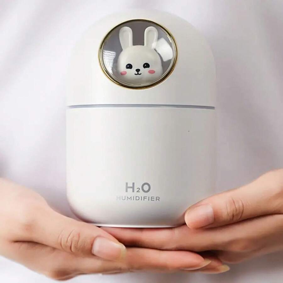 1pc Cartoon USB Mini Portable Humidifier, 300ml, Home Office Travel ...