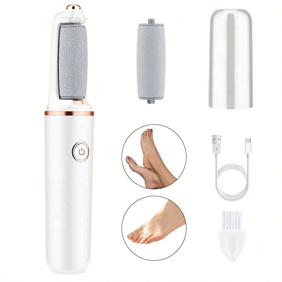Electric Feet Callus Remover, Portable Rechargeable Foot File Pedicure ...