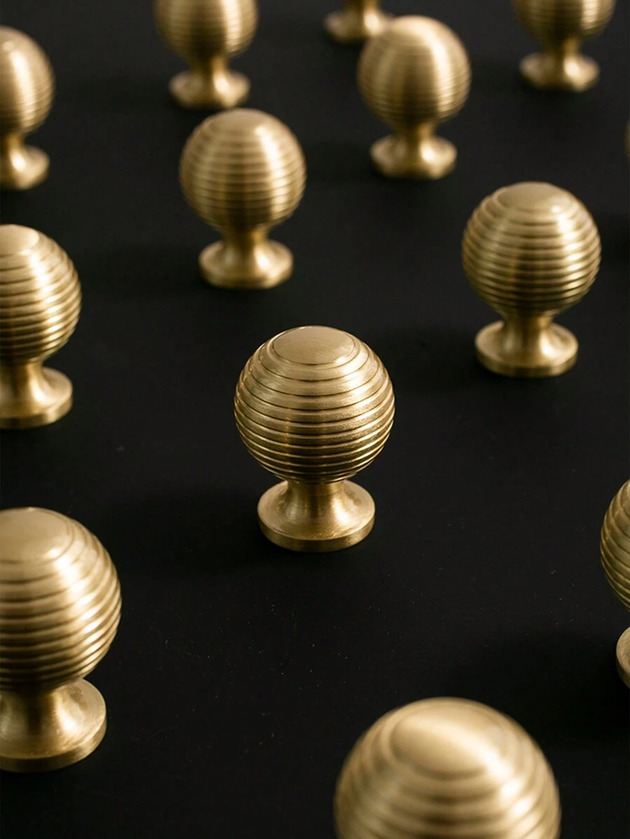 1pc High End Solid Brass French Cabinet Handles And Drawers, Light ...