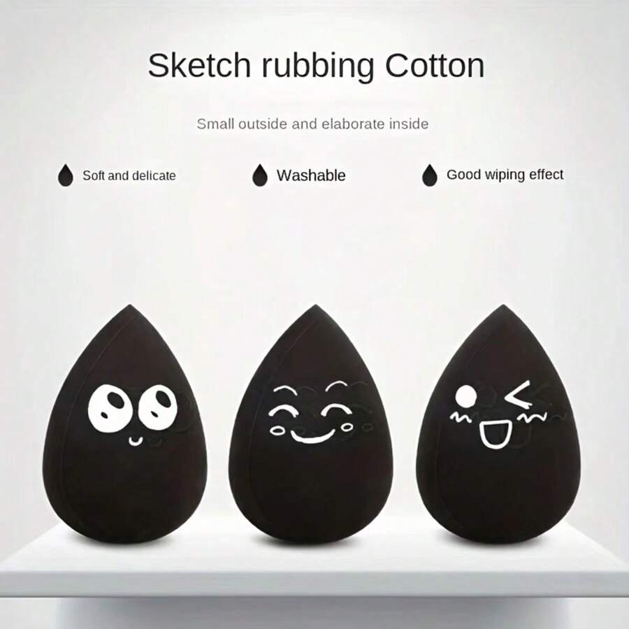 5pcs/Set Sketching Smudge Sponge Tool For Art Painting And Blending ...