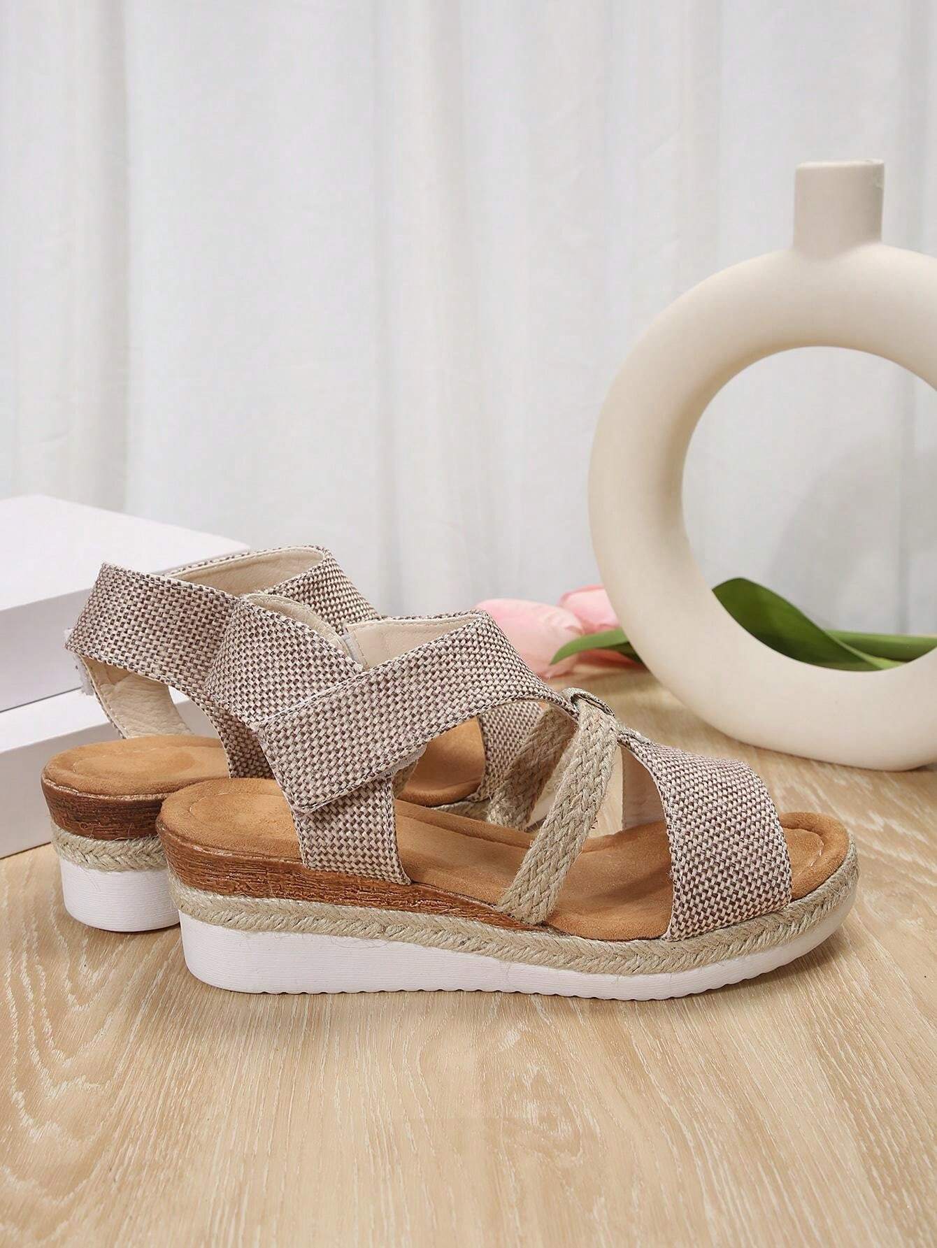 New Women Sandals With Wedge Heels, Platform Soles, Waterproof, And ...