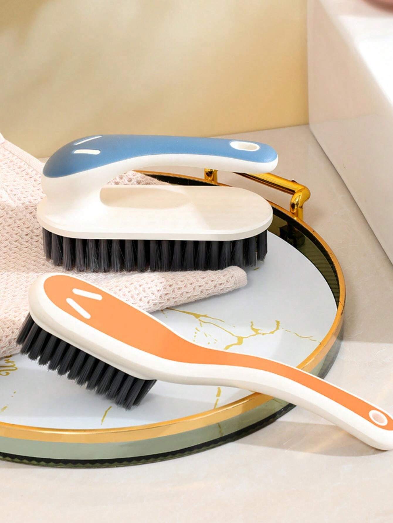 1 cepillo para ropa y zapatos de plástico, herramienta de limpieza de ...