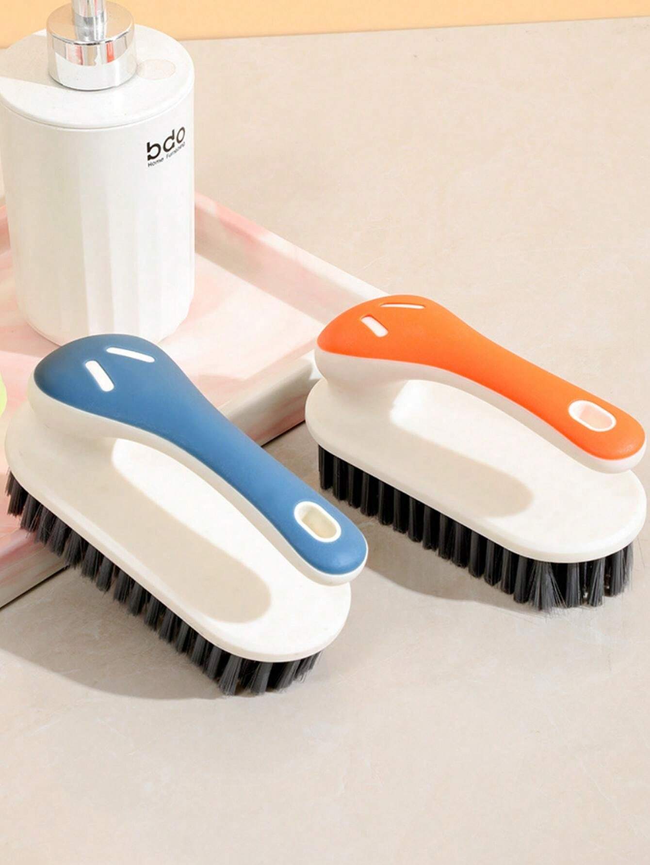 1 cepillo para ropa y zapatos de plástico, herramienta de limpieza de ...