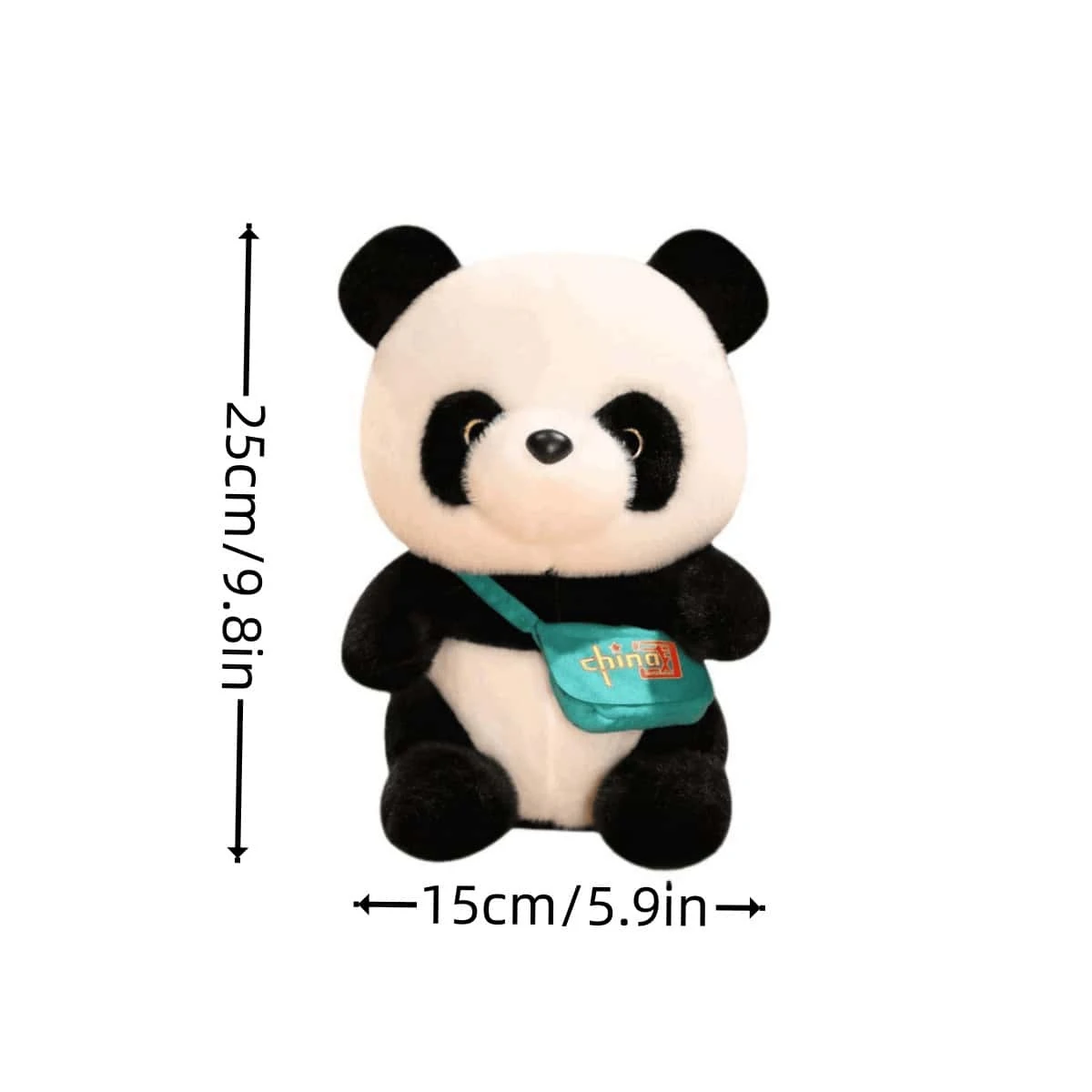 1 peça de Urso Panda de Pelúcia Fofa Brinquedo/Travesseiro/Mochila ...