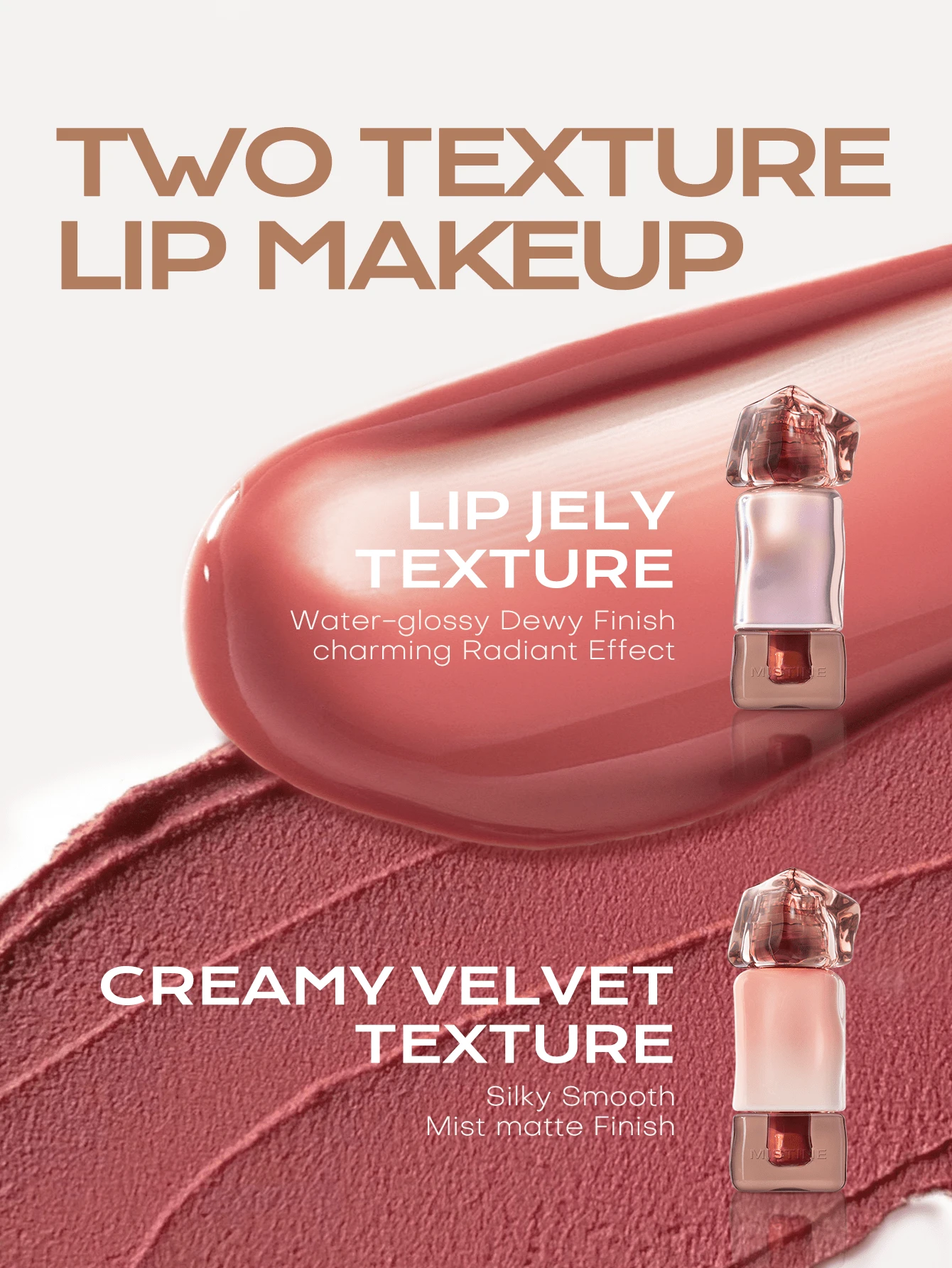 MISTINE Thai Latte Juicy Lip Gloss, Hydrating Lip Jelly Infused With ...