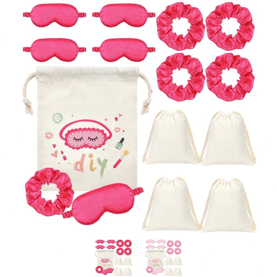 15 Pcs Sleepover Party Supplies Multiple Sleepover Birthday Party ...