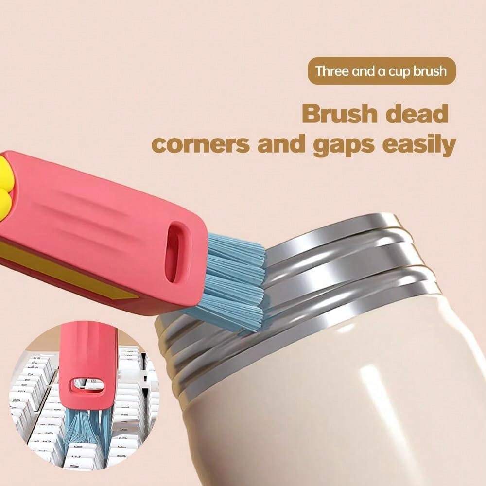 3 In 1 Cup Lid Cleaning Brush, 2024 New Crevice Cleaning Brush For ...