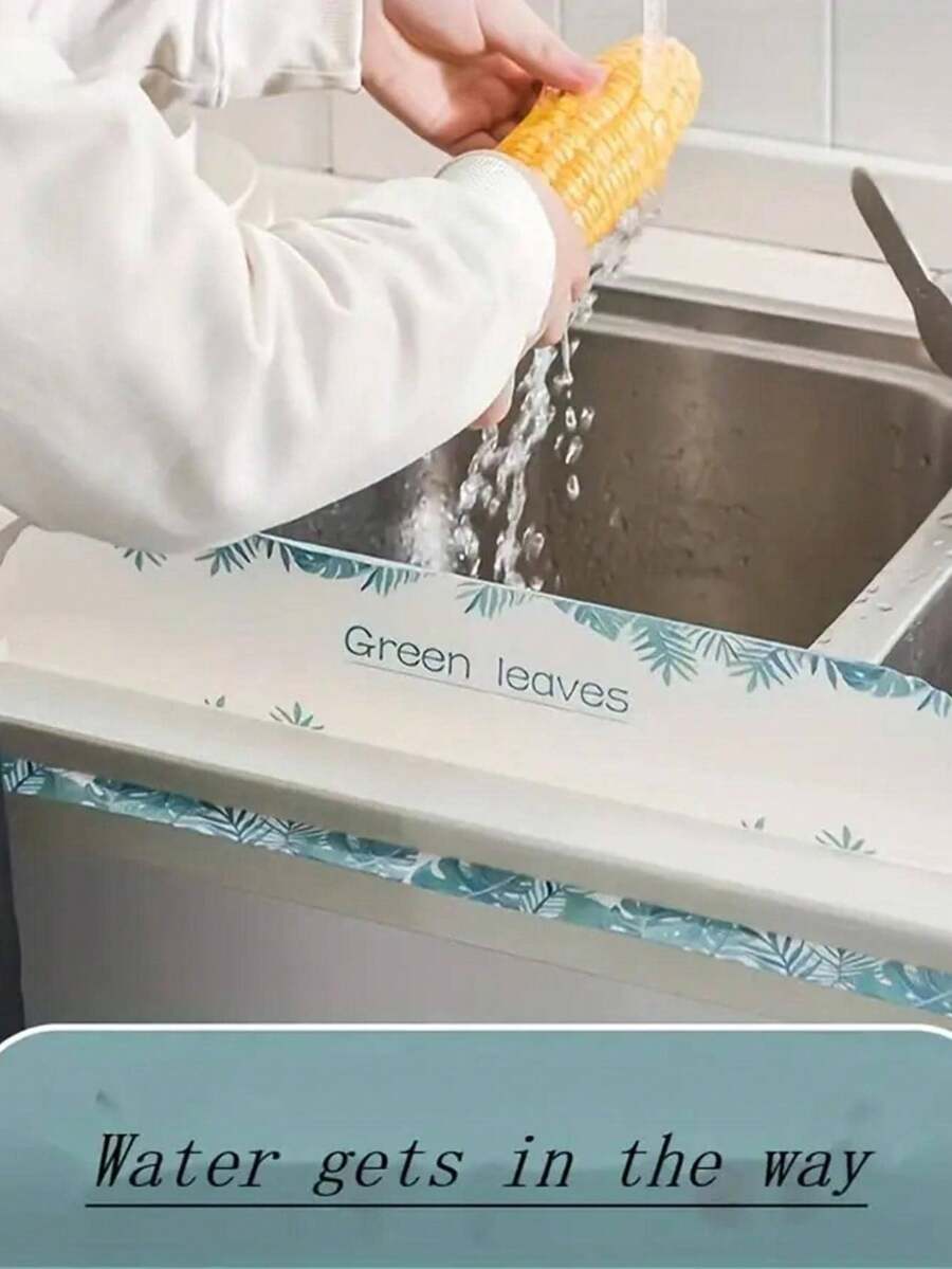 1pc Retractable Sink Water Splash Guard For Home Kitchen, Anti-Splash ...