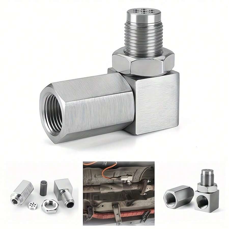1pc Stainless Steel Oxygen O2 Sensor CEL Eliminator (Someone Calls It ...