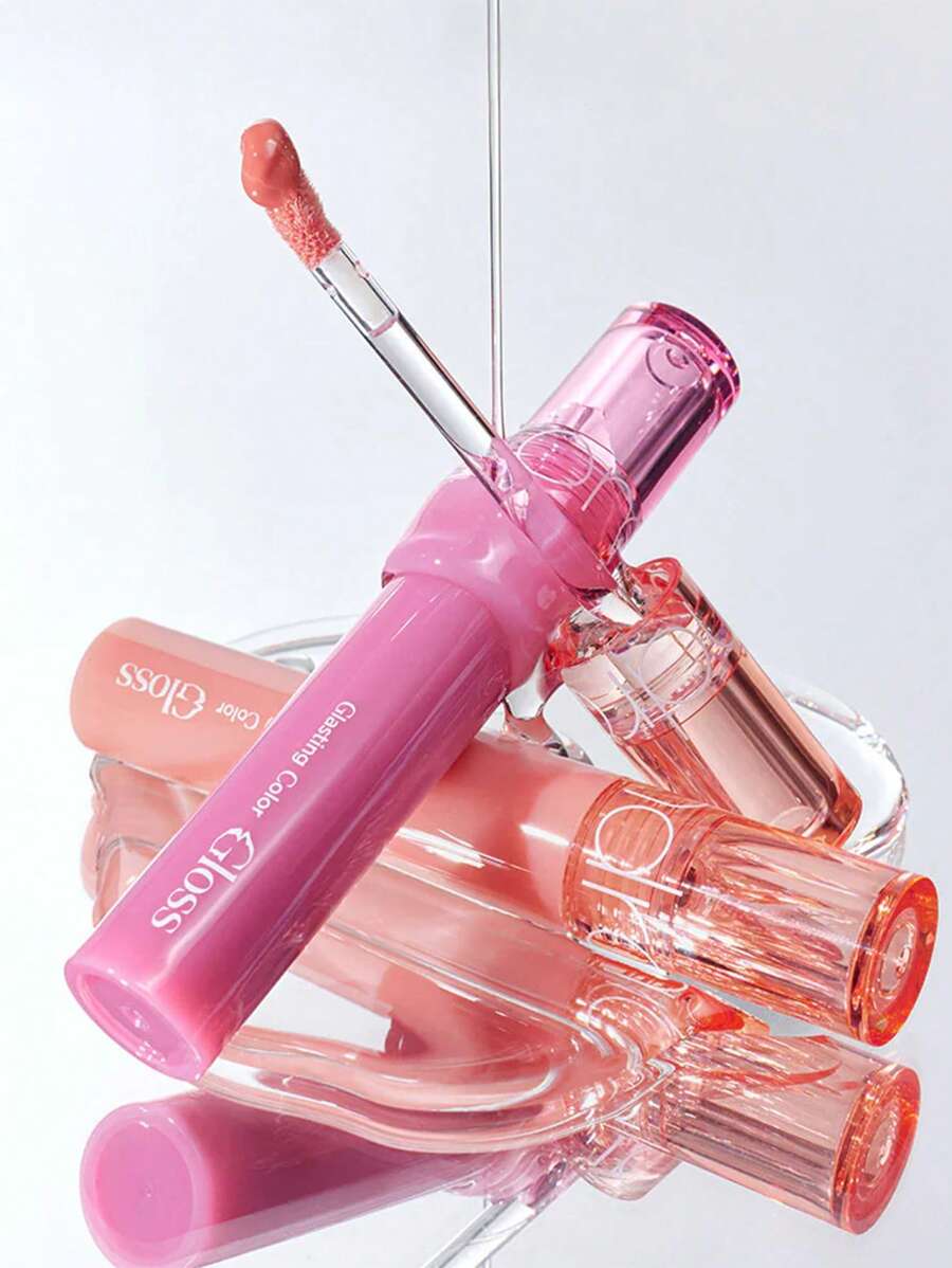 Rom&nd Glasting Color Gloss (01 PEONY BALLET), Romand Liquid Lipstick ...