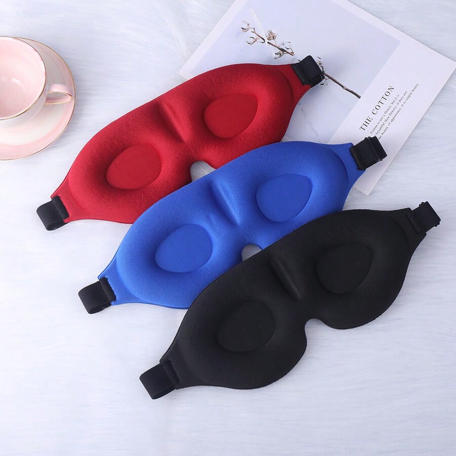3D Memory Foam Eye Mask With Slow Rebound Sponge For Home, Airplane ...