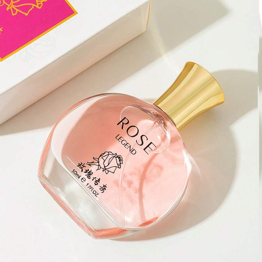 50ml Lady Perfume Long-Lasting Light Floral And Fresh Rose Fragrance ...