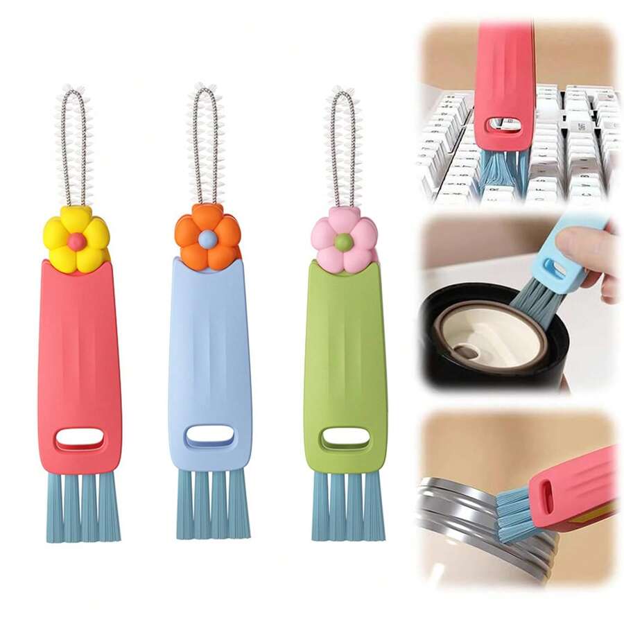 3 In 1 Cup Lid Cleaning Brush, 2024 New Crevice Cleaning Brush For ... 3 In 1 Cup Lid Cleaning Brush, 2024 New Crevice Cleaning Brush For ...