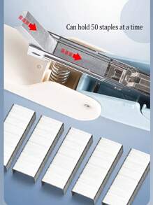 360° Rotatable Stapler, Highly Attractive Large Student Stapler, Office ...