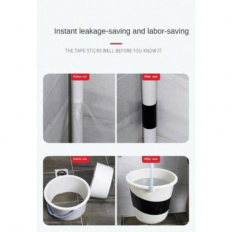 1pc Strong Repair Tape For PVC Pipes, Buckets, And Other Items With ...