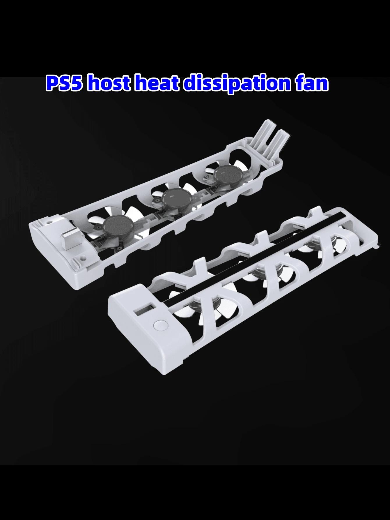 PS5 Host Cooling Fan, PS5 Rear Blu-Ray Exhaust Cooler, P5 Temperature ...