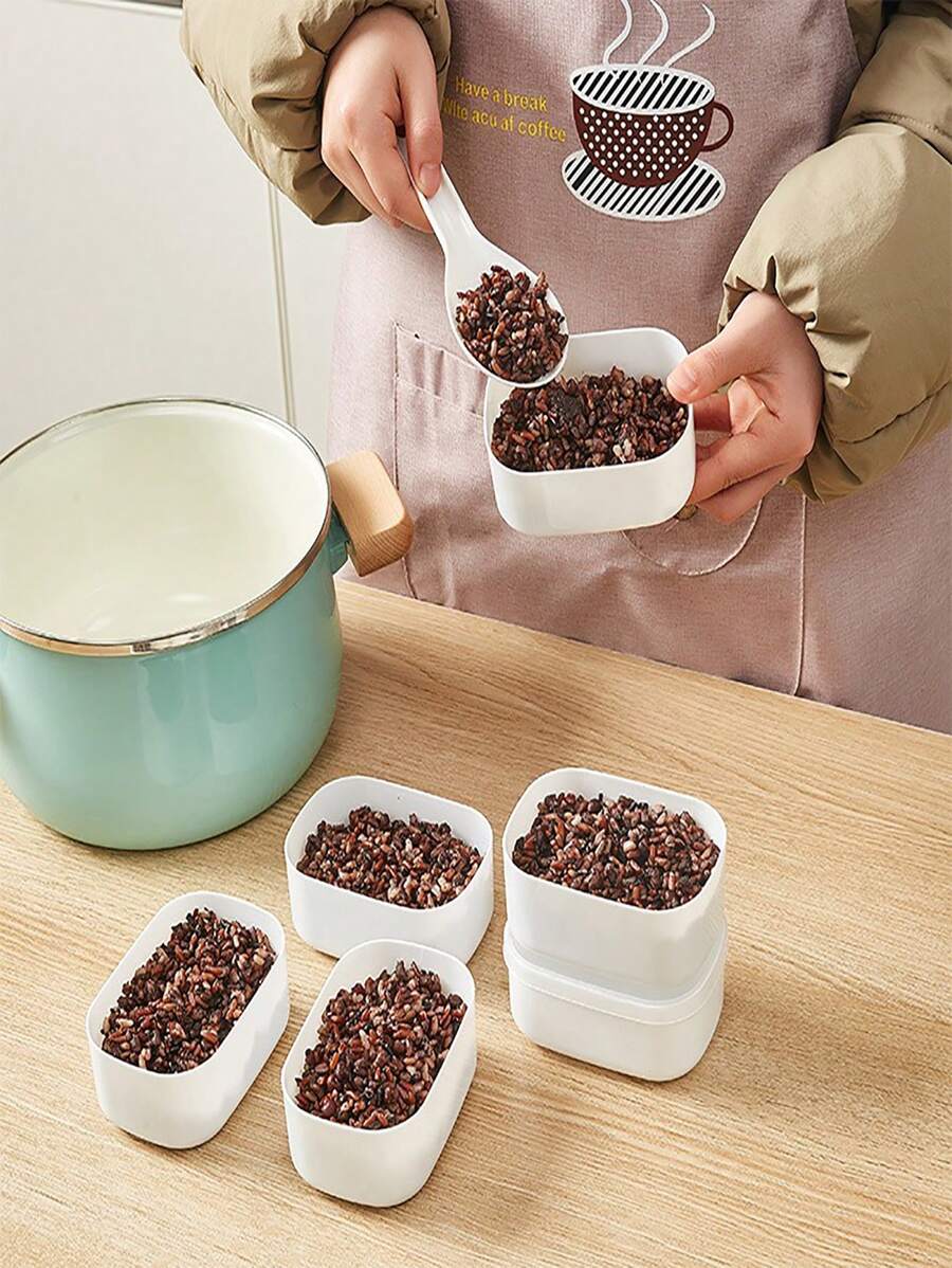 3pcs Cereal Rice Divided Freezing Box With Coarse Rice, Weight Loss ...