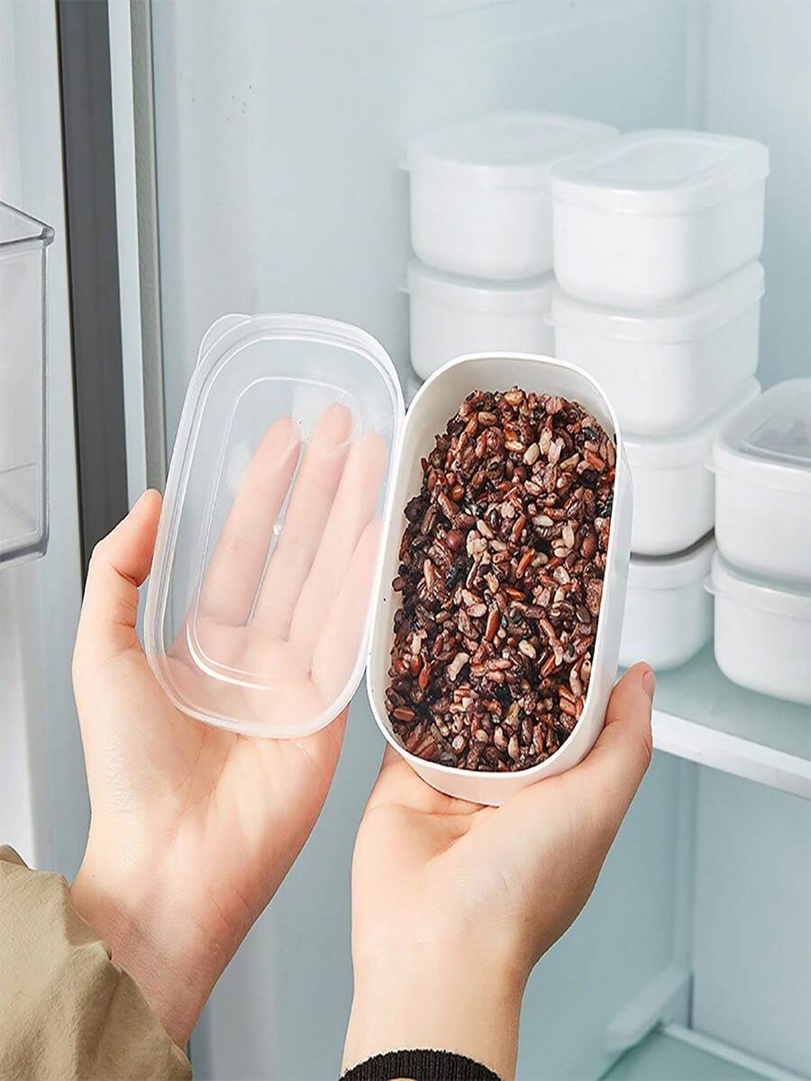 3pcs Cereal Rice Divided Freezing Box With Coarse Rice, Weight Loss ...