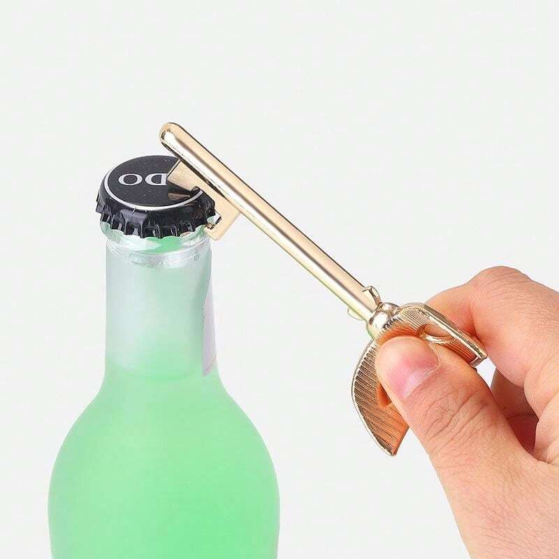 1 coffret cadeau avec décapsuleur créatif en alliage de zinc innovant ...