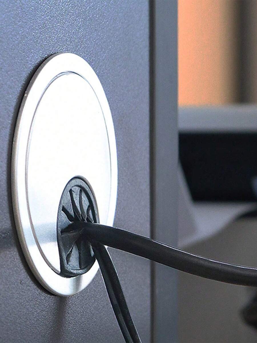 5 Pcs Computer Desk Wire Grommets Cable Covers, For Cords Desktop Cable ...