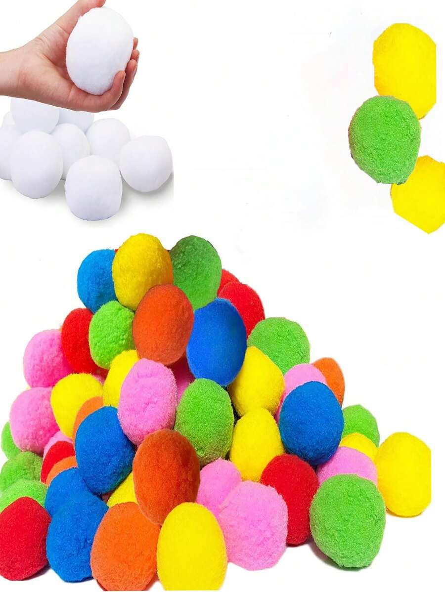 Colorful Fuzz Ball Squishy Water Splash Ball Toy Suitable For Pool ...