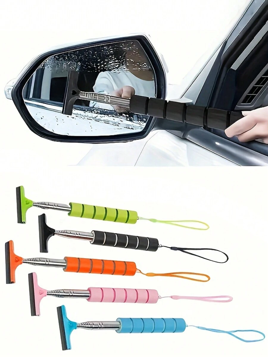 Multifunctional Car Rearview Mirror Extending Wiper (Black Stripe) for ...