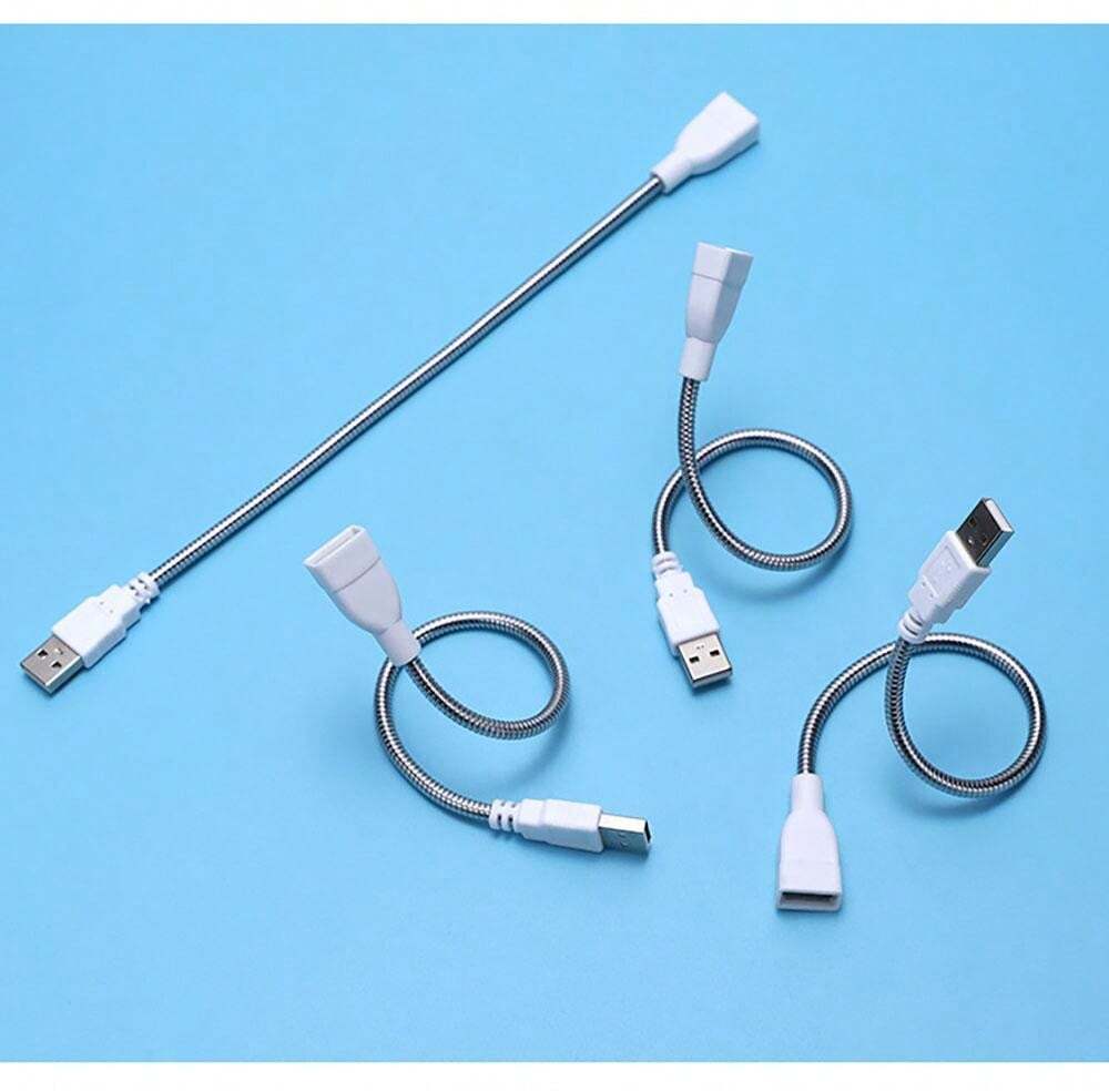 USB Lamp Extension Cable Power Cord Male To Female Flexible Hose ...