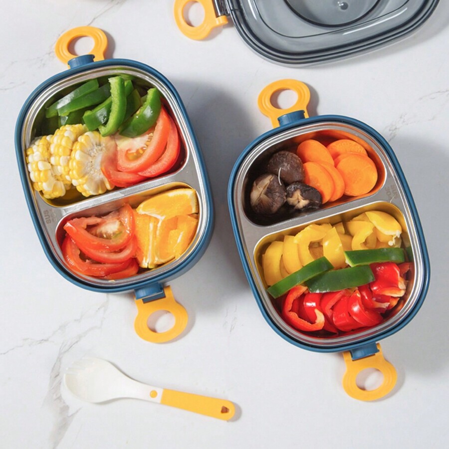 1pc Large Capacity Thermal Insulated Lunch Box For Students With ...