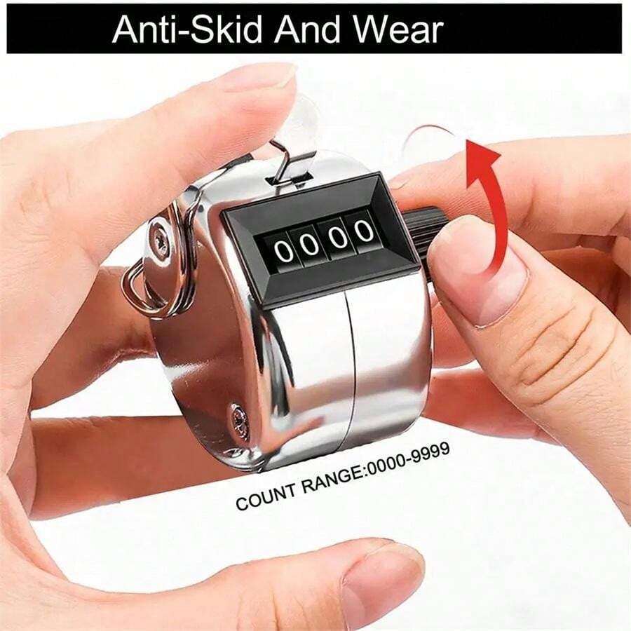 1 Pc 4 Cijfers Mini Hand Held Telapparaat Digitale Golf Clicker ...
