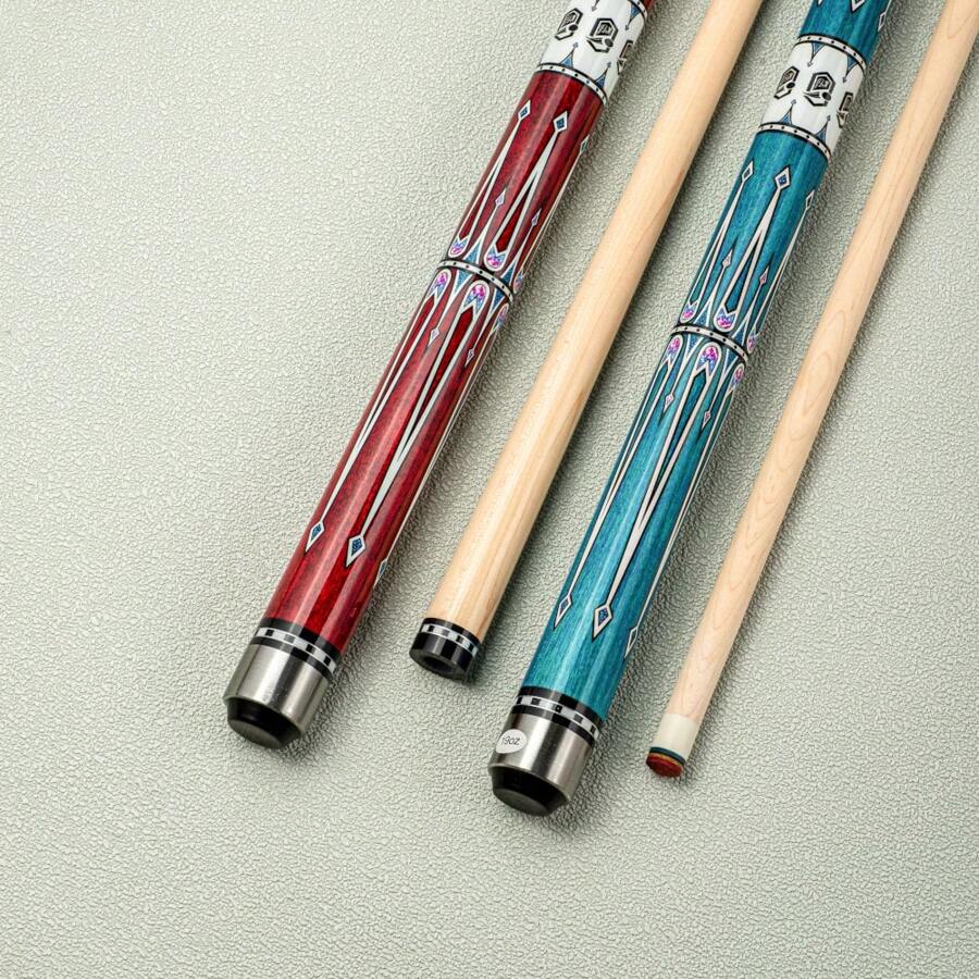 Exquisite Pool Cue With 13mm Tip. Made From Materials With Fine ...