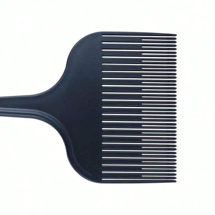 1pc Black Balayage Comb With Pointed & Flat Teeth For Dyeing & Styling ...