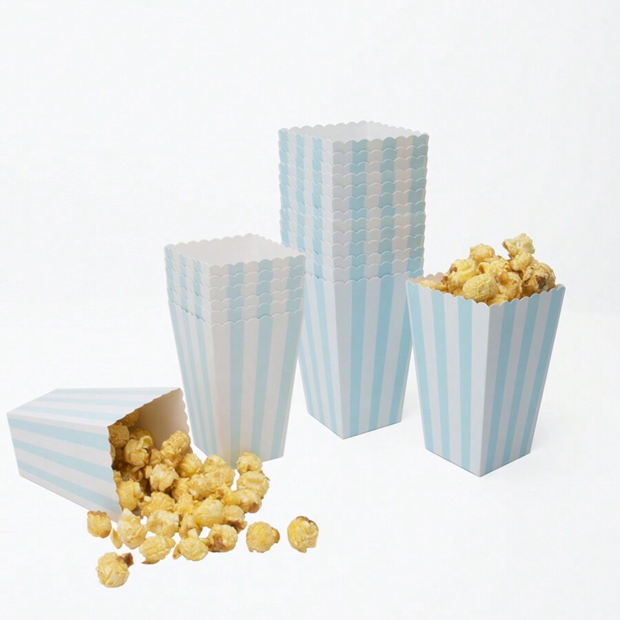 10pcs Popcorn Square Box, Paper Box, For Packaging Chicken Nuggets ...