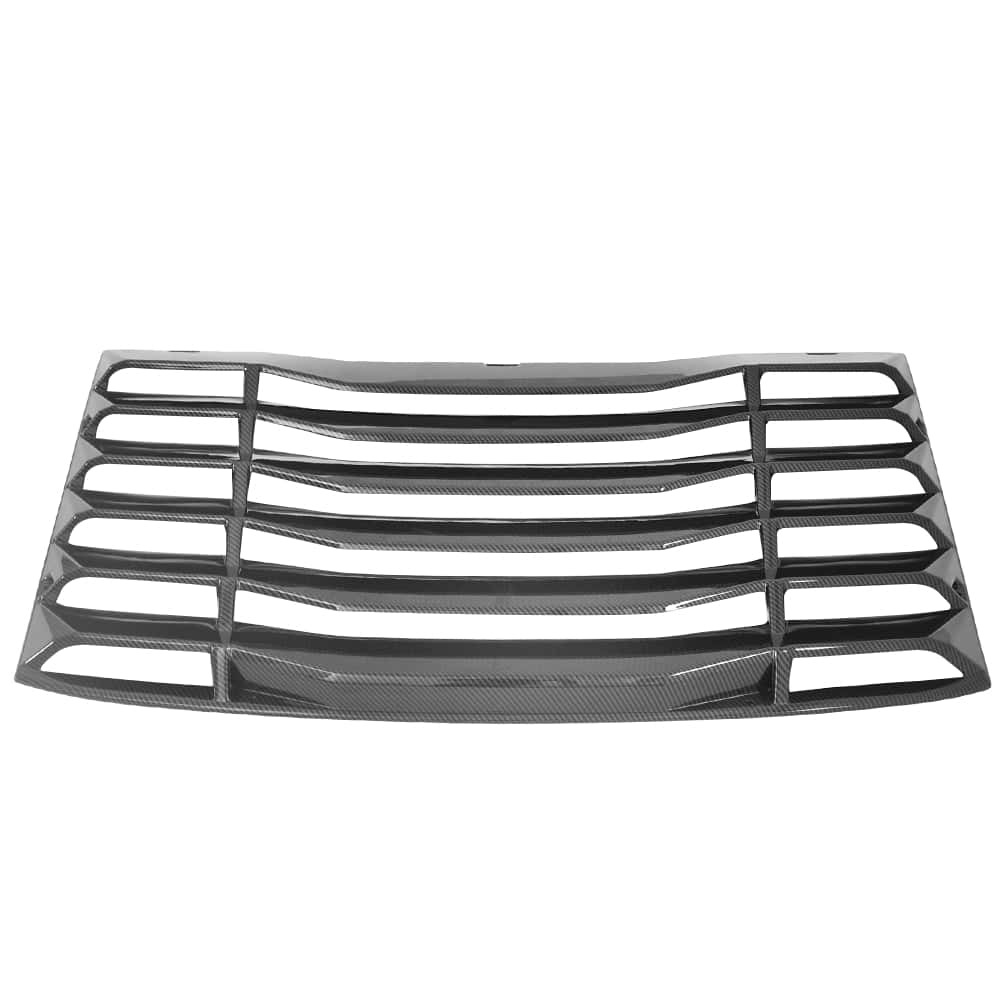 Windshield Louver For 2016-2024 Chevy Camaro (Not Fit Convertible) IKON Style Rear Window ...