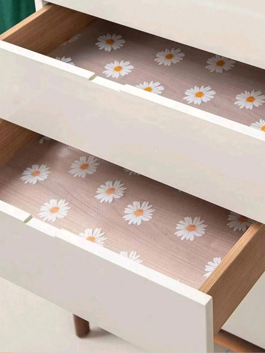 4 Sheets Washable Refrigerator Liner, Waterproof Refrigerator Liner ...