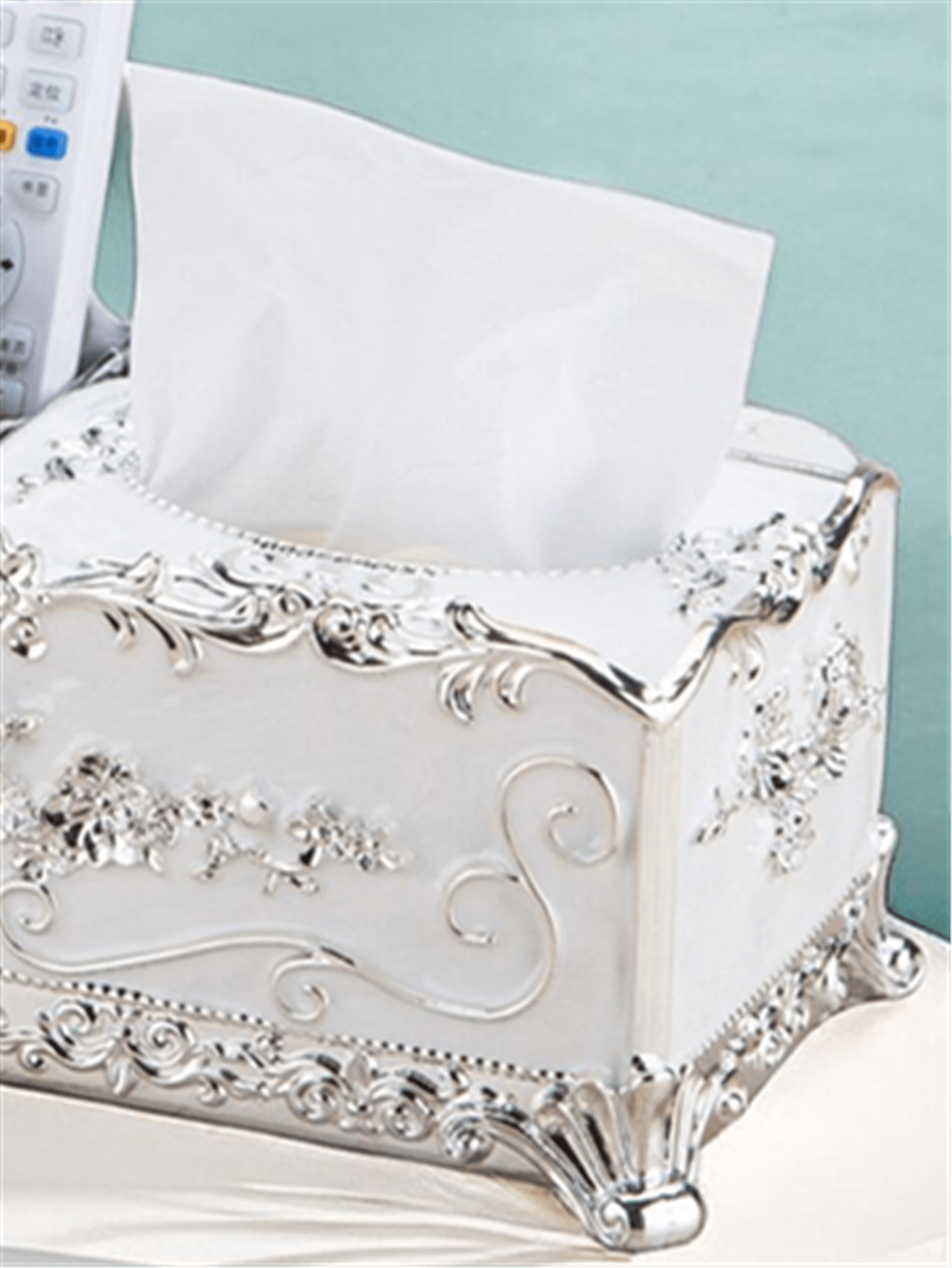 1Pcs Multi-Functional Tissue Box That Can Hold Tissues And A Mobile TV ...