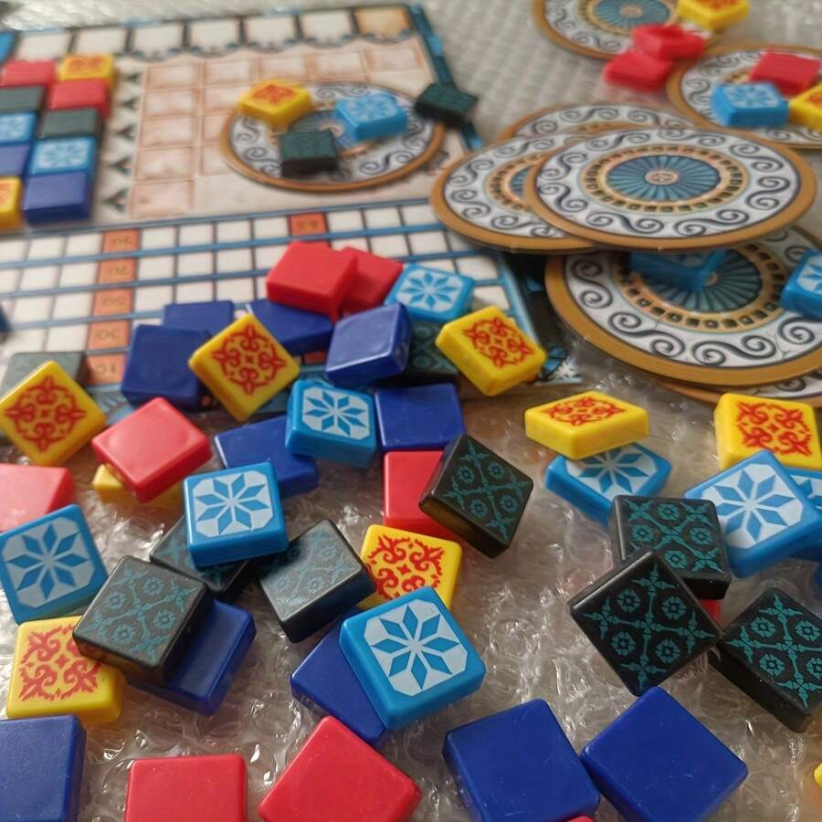 AZUL Family Entertainment Strategic Tile Placement Game For 2-4 Players ...