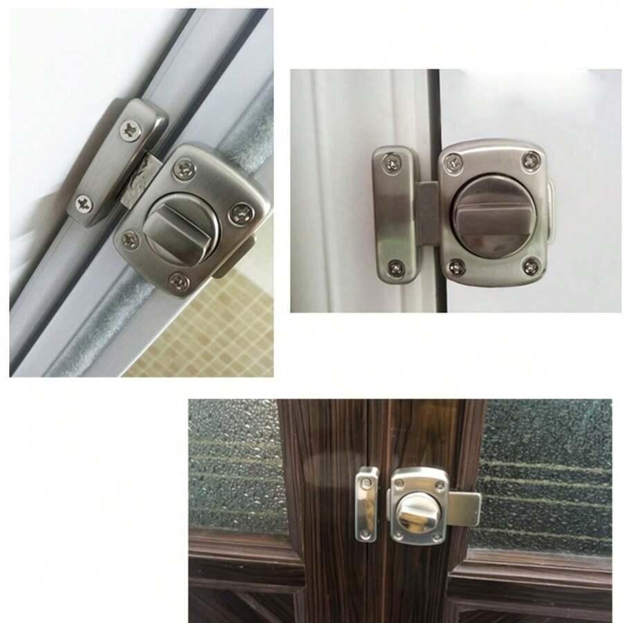 1pc Home Security Door Bolt, Rotating Door Lock Latch, Indoor Door ...