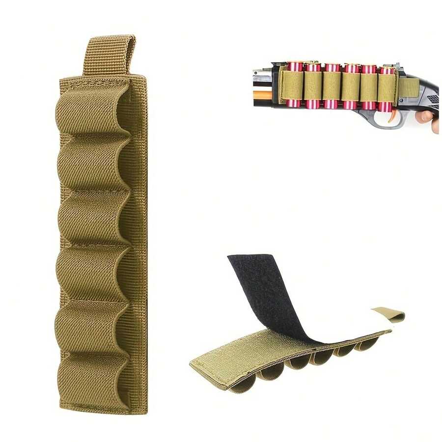 Quick Release 6 Rounds Shell Carrier For 12 Gauge Shotgun - Securely ...