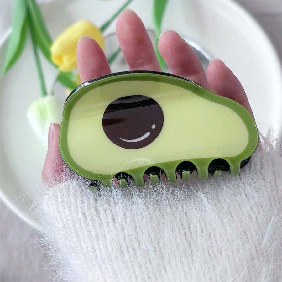 Fruit Themed Hair Claws, Featuring Dragon Fruit Design, Suitable For ...