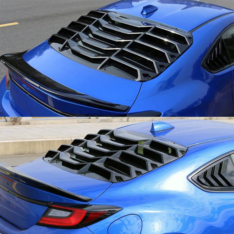 Rear Window Louver Compatible With 2022-2024 Subaru BRZ & Toyota GR86 ...